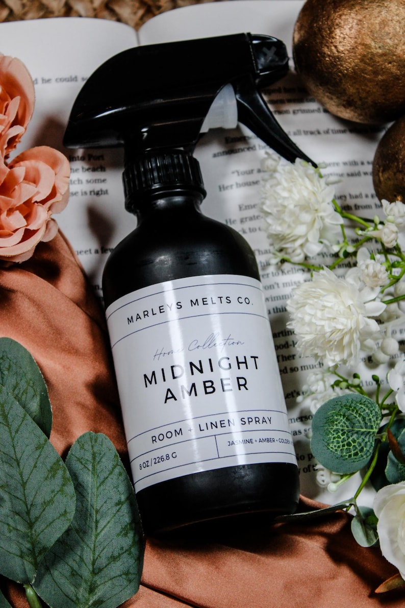 Midnight Amber - Room Spray Linen Spray Home Fragrance Air Freshener ...