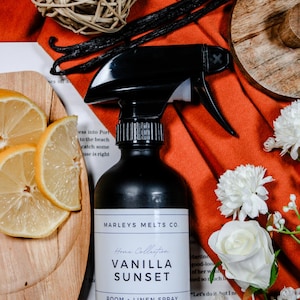 Vanilla Sunset - Room Spray Linen Spray Home Fragrance Air Freshener ...