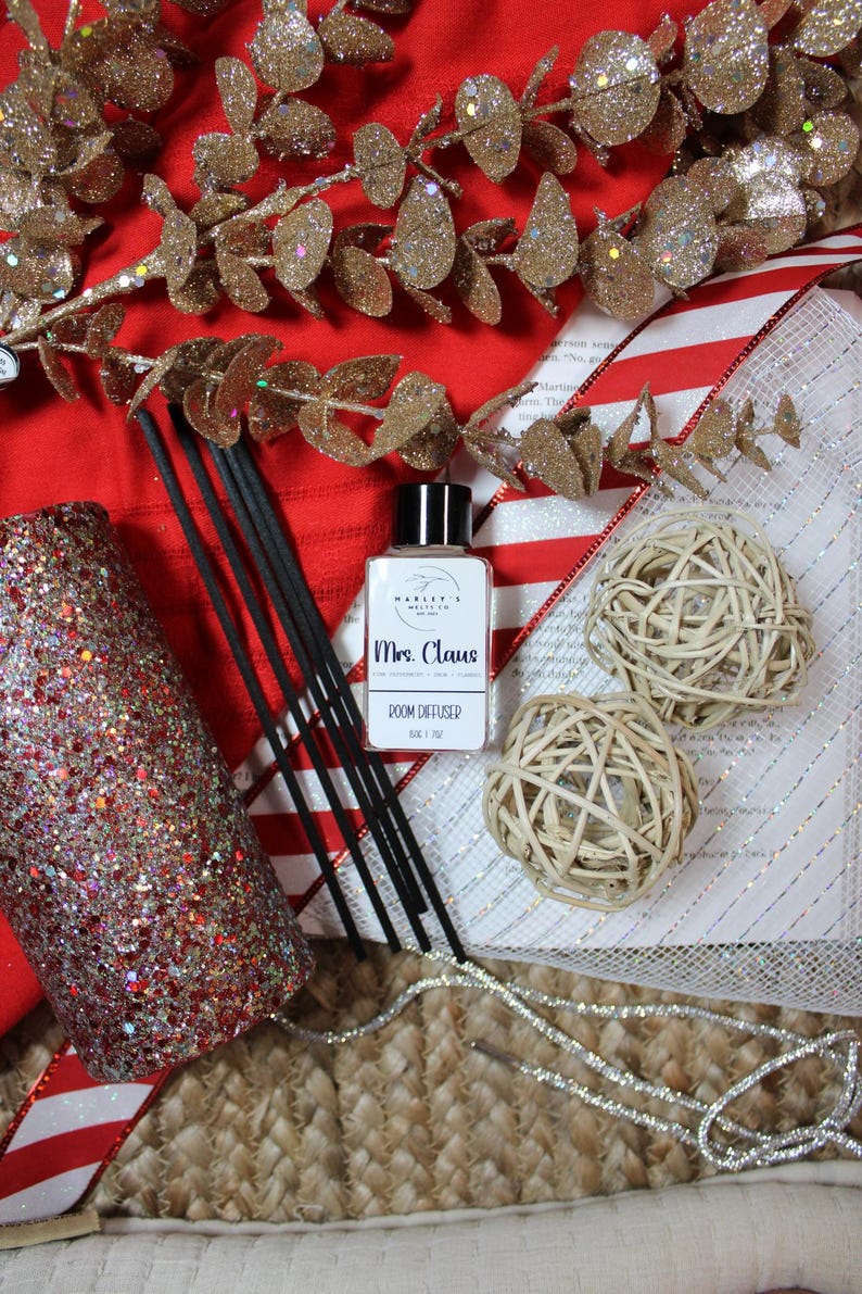 Mrs. Claus Reed Diffusers Oil Diffuser Room Diffuser Home Fragrance - Etsy