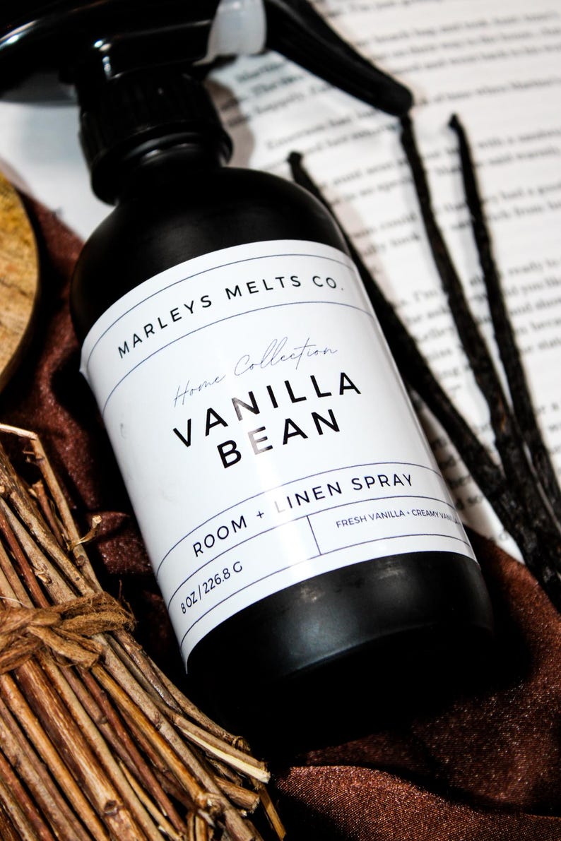 Vanilla Bean - Room Spray Linen Spray Home Fragrance Air Freshener Car ...