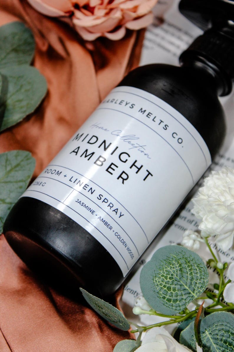 Midnight Amber - Room Spray Linen Spray Home Fragrance Air Freshener ...