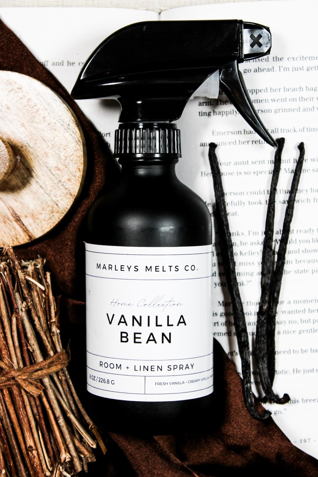 Vanilla Bean - Room Spray Linen Spray Home Fragrance Air Freshener Car ...