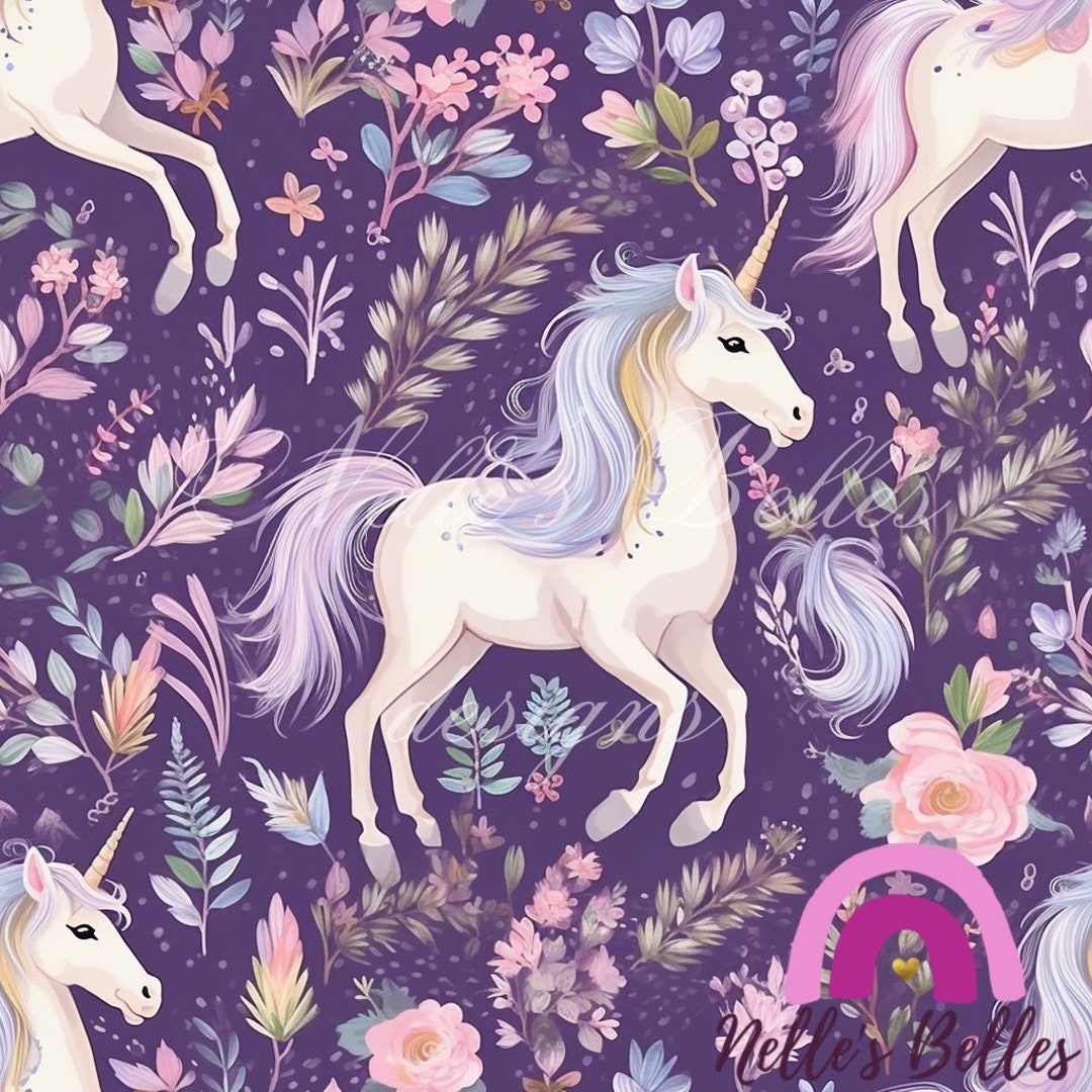 Unicorn Pattern, Seamless Design, Commercial Use - Etsy