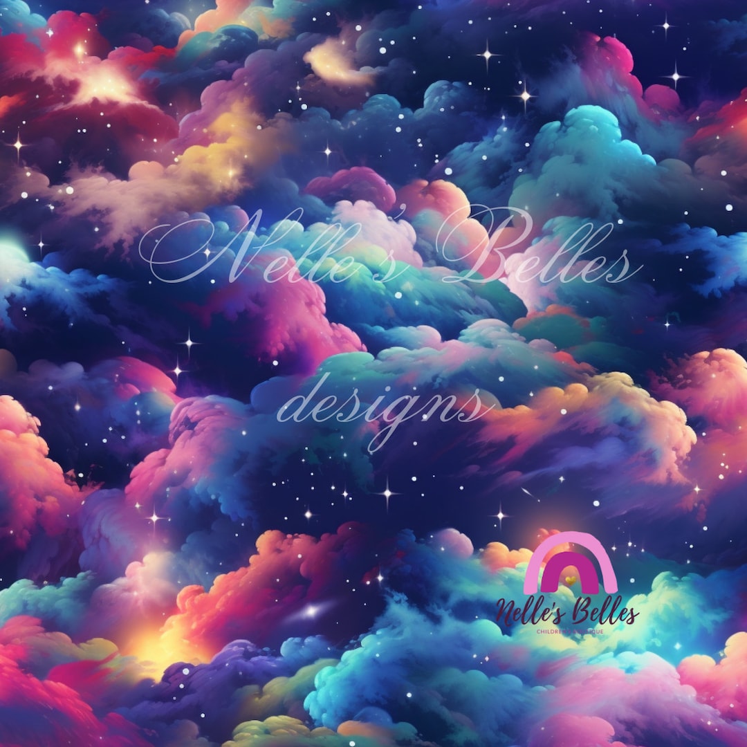 Clouds , Seamless Design, Commercial Use - Etsy