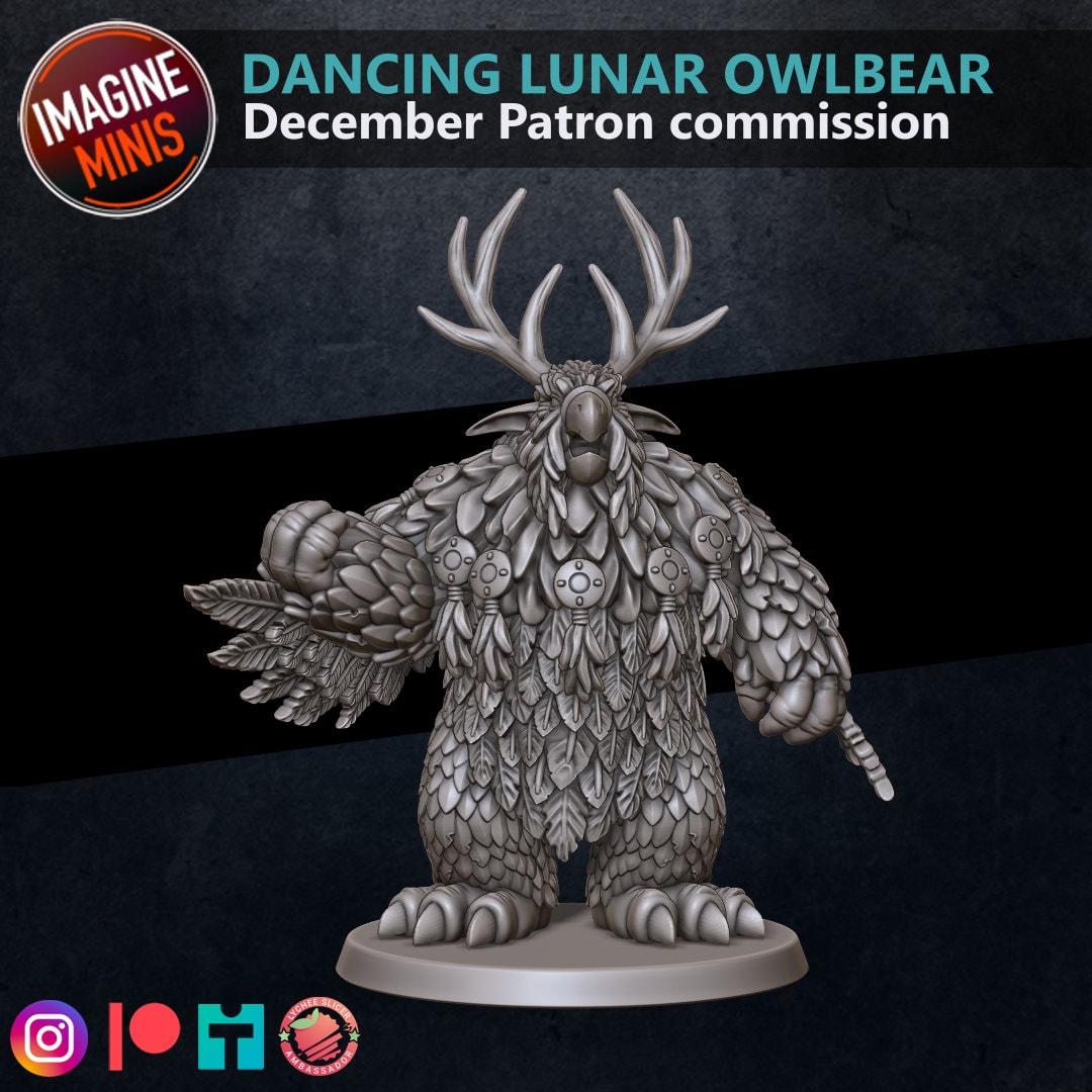 Druid Moonkin Form, Owlbear - Etsy