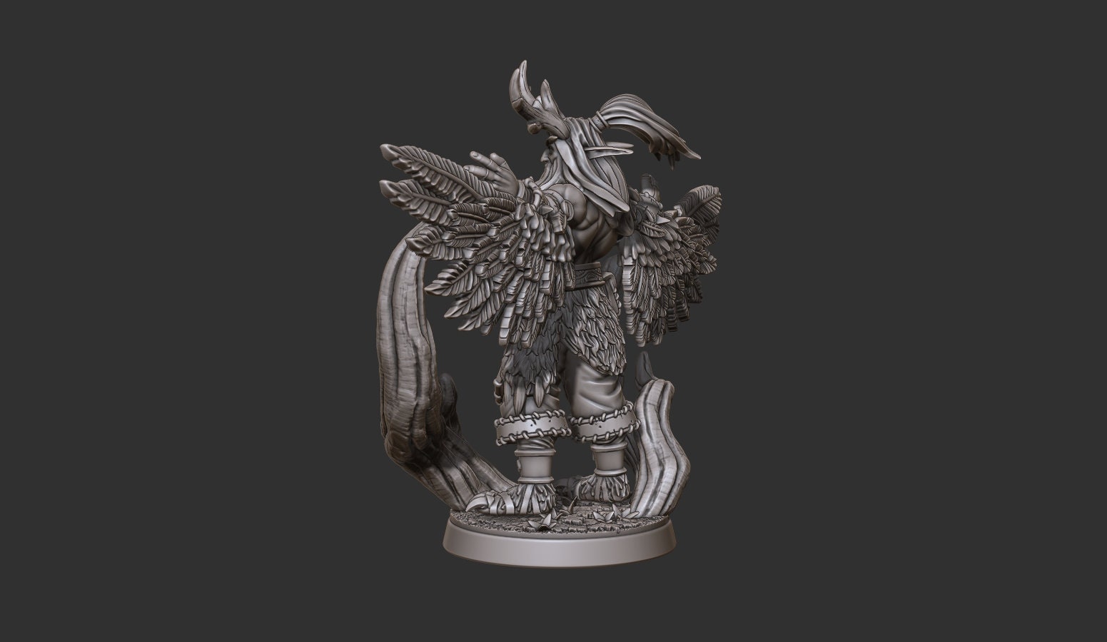 Malfurion Stormrage Night Elf Druid Casting Entangling Roots - Etsy