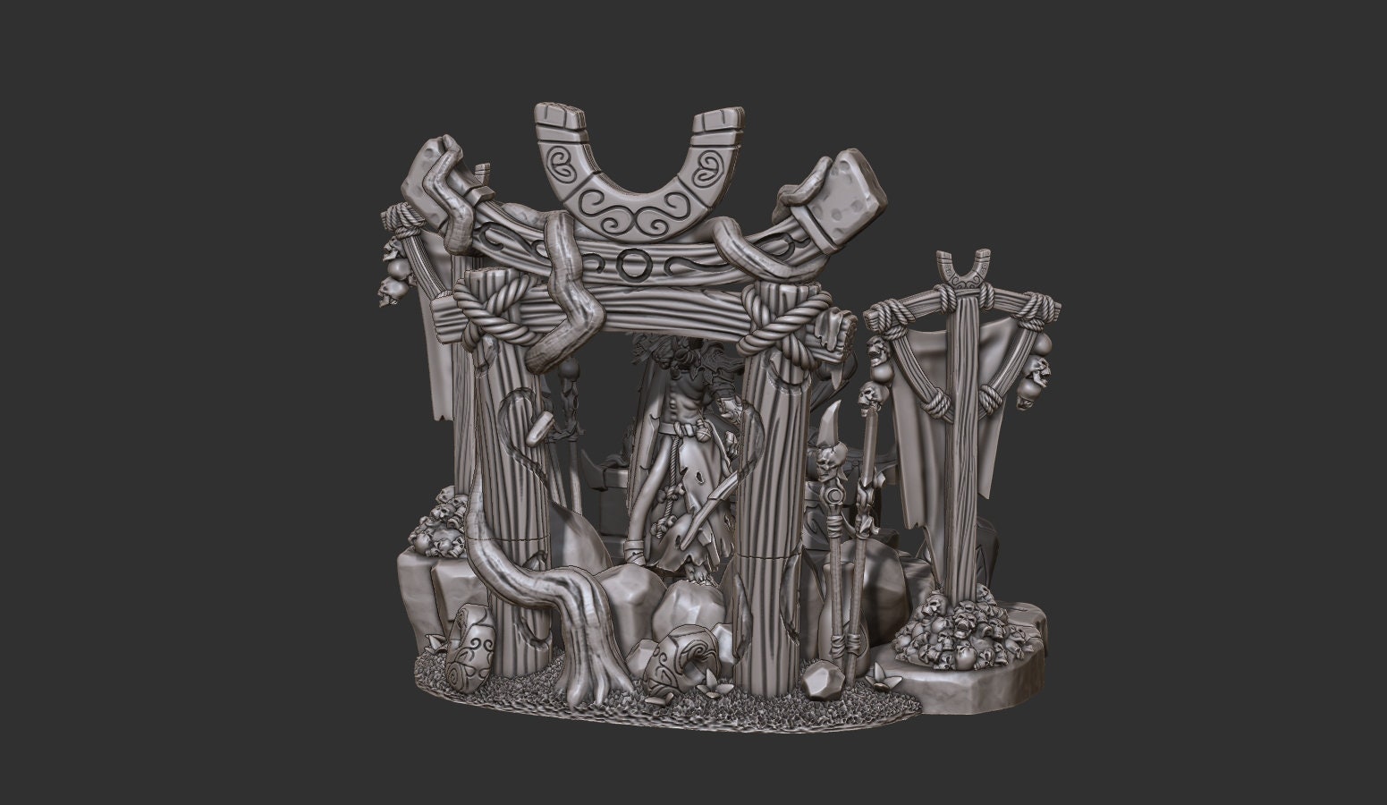 Diorama: Corrupted Well From Corruption of the Glades 3 Series works ...