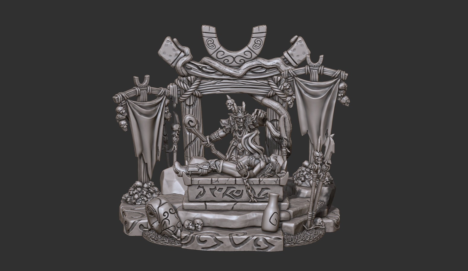 Diorama: Corrupted Well From Corruption of the Glades 3 Series - Etsy