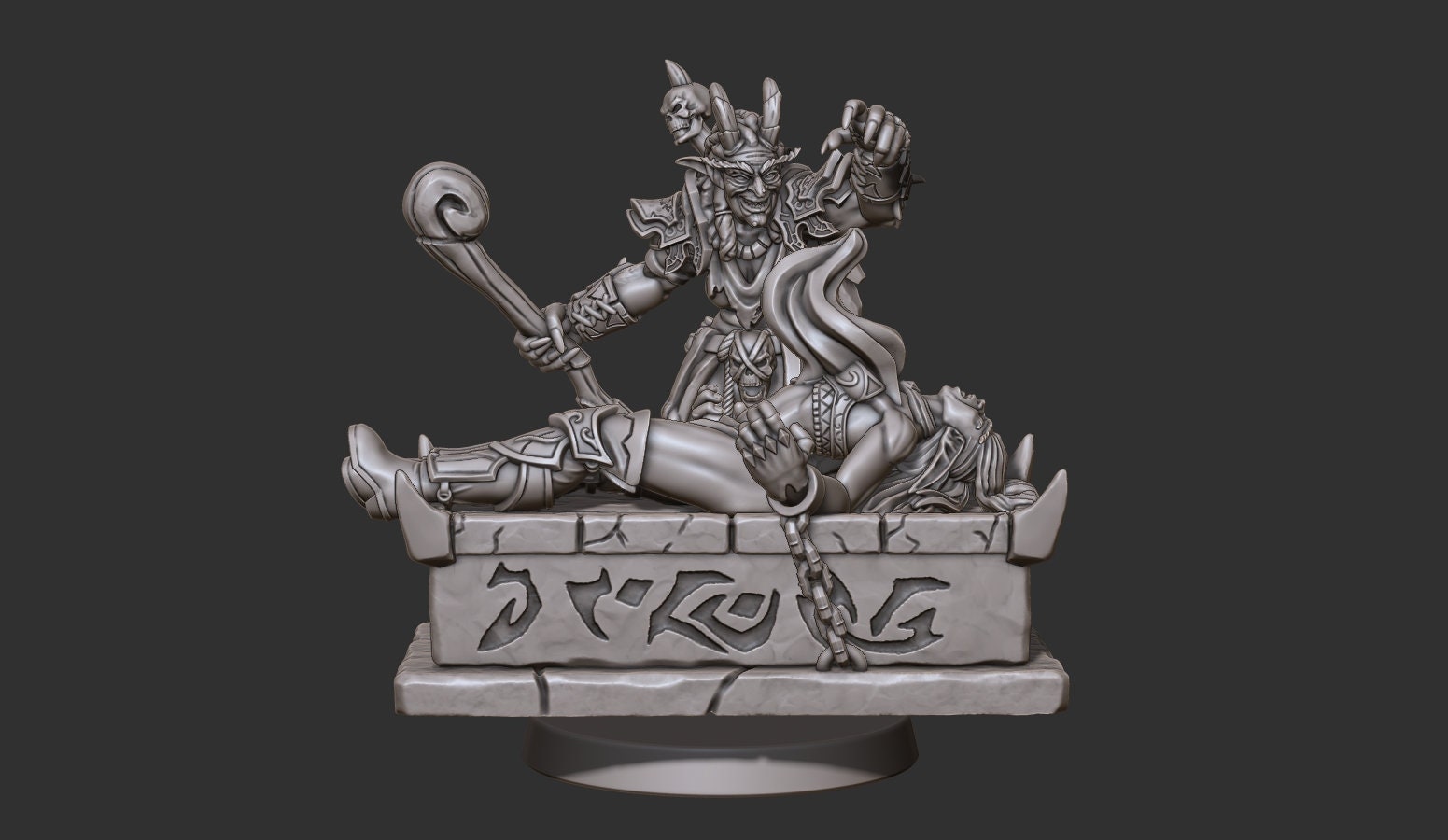 Diorama: Altar of Sacrifice From Corruption of the Glades 3 - Etsy