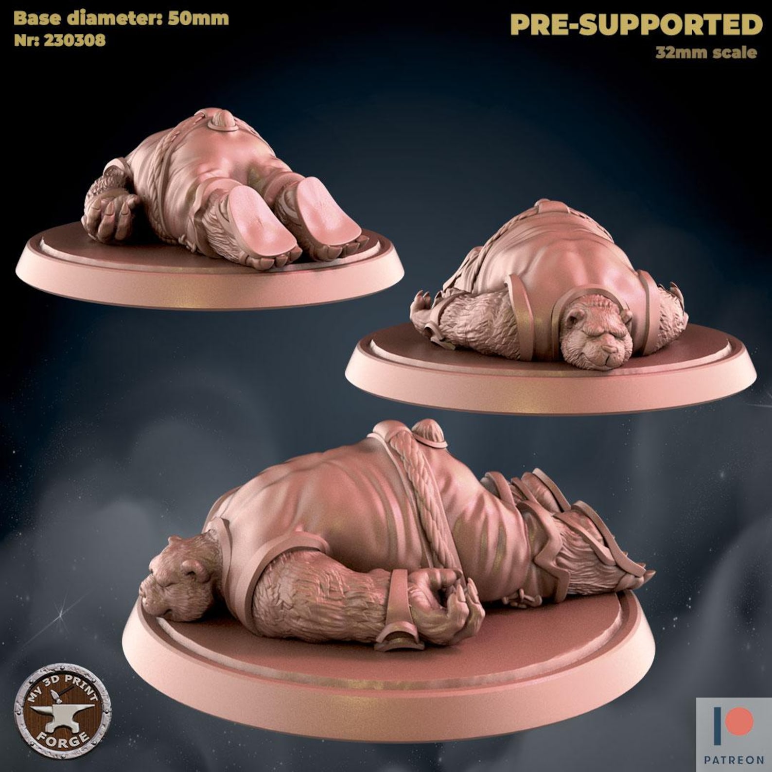 Pandaren Monk Warcraft Collection | 6 Variants | Customizable Hair ...