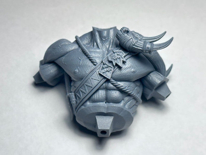 Vol'jin, World of Warcraft, Troll Warchief of the Horde, 3D Printed ...