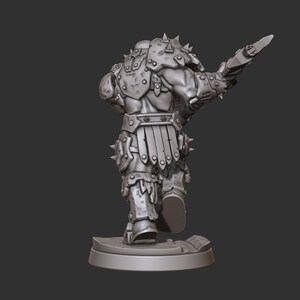 Charging Male Orc Arms Warrior From Fire and Iron Series - Etsy