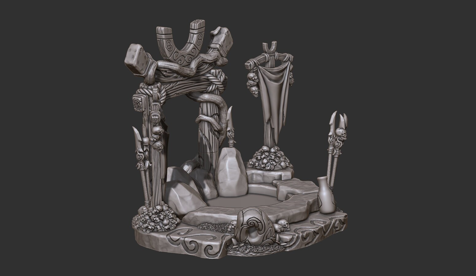 Diorama: Corrupted Well From Corruption of the Glades 3 Series works ...