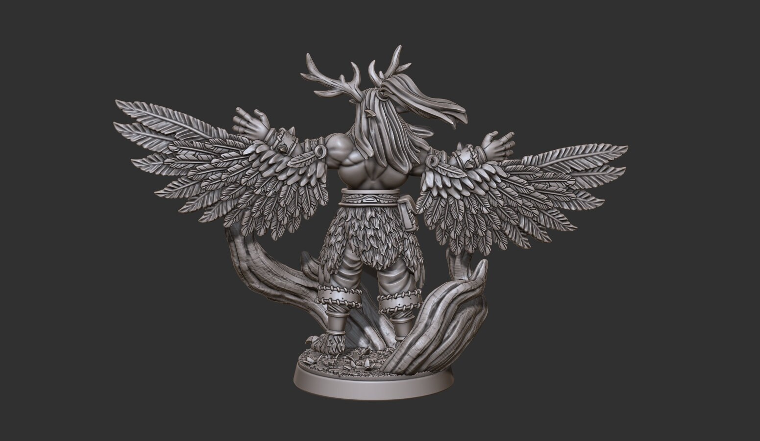 Malfurion Stormrage Night Elf Druid Casting Entangling Roots - Etsy