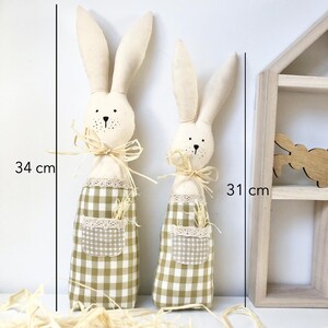 Spring Bunnies in Rustic Style, Addiction to Warming Interior, Reusable ...