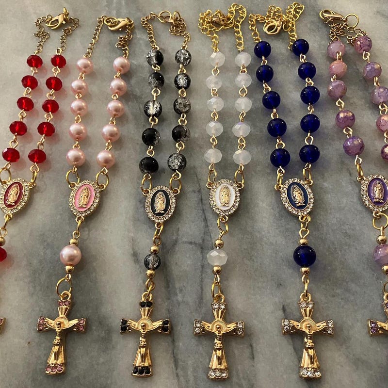 Car Rosaries for Mirror - Etsy
