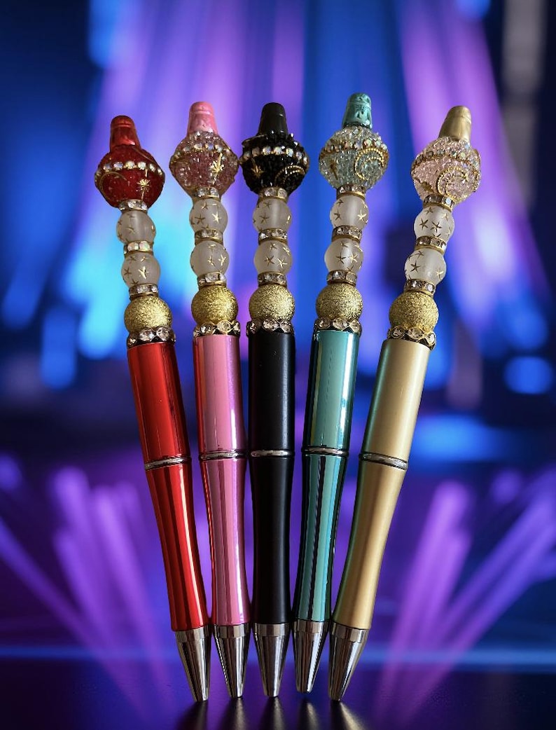 Celestial Beaded Ball Point Pens - Etsy