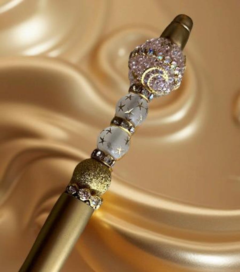 Celestial Beaded Ball Point Pens - Etsy