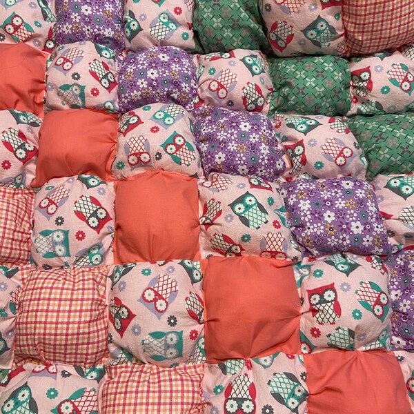 Puff Quilt - Etsy