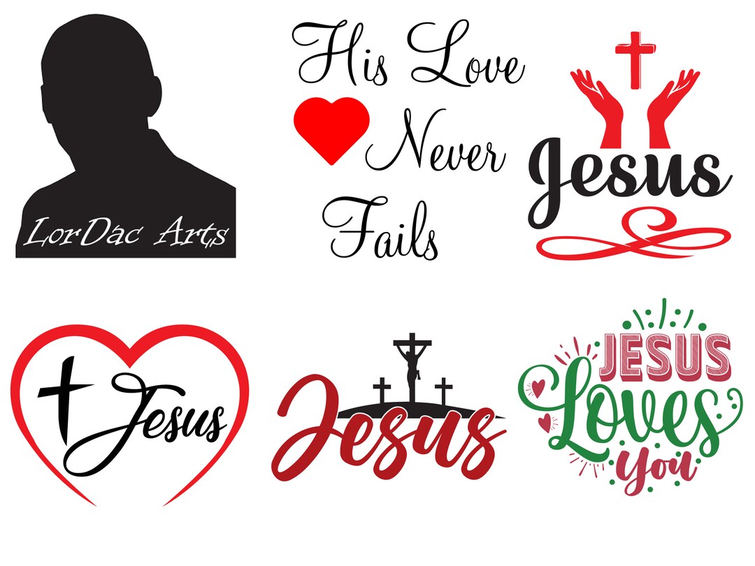 Christian Word Art 01 for Digital Scrapbooking - Etsy