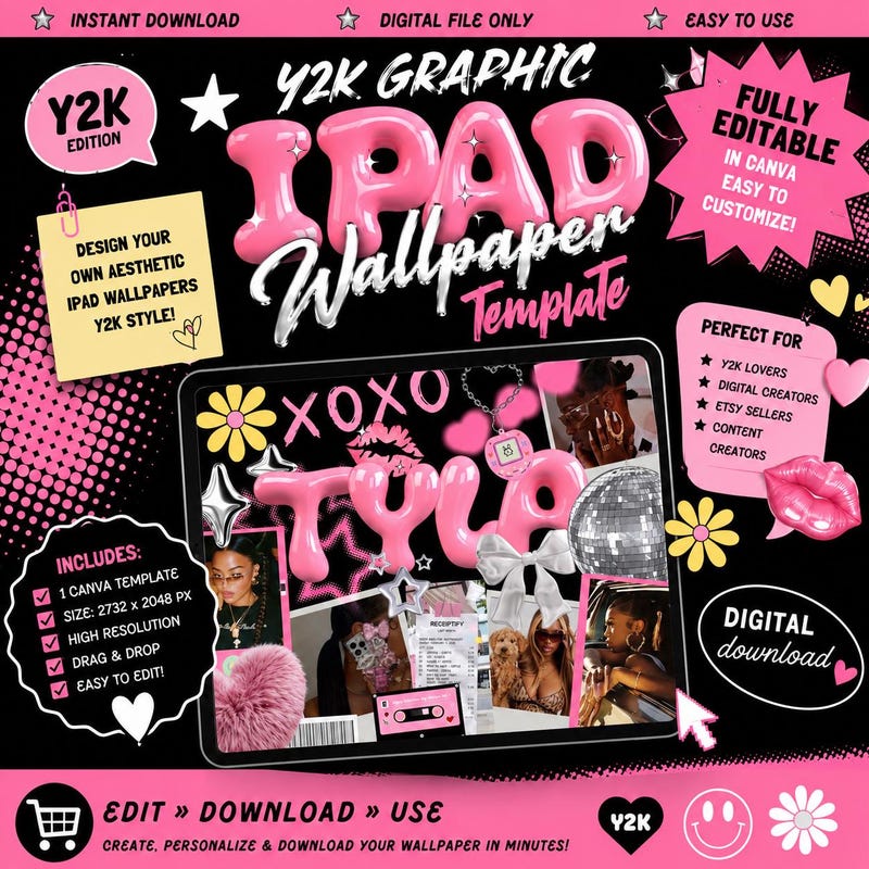 Custom iPad Wallpaper - Etsy UK