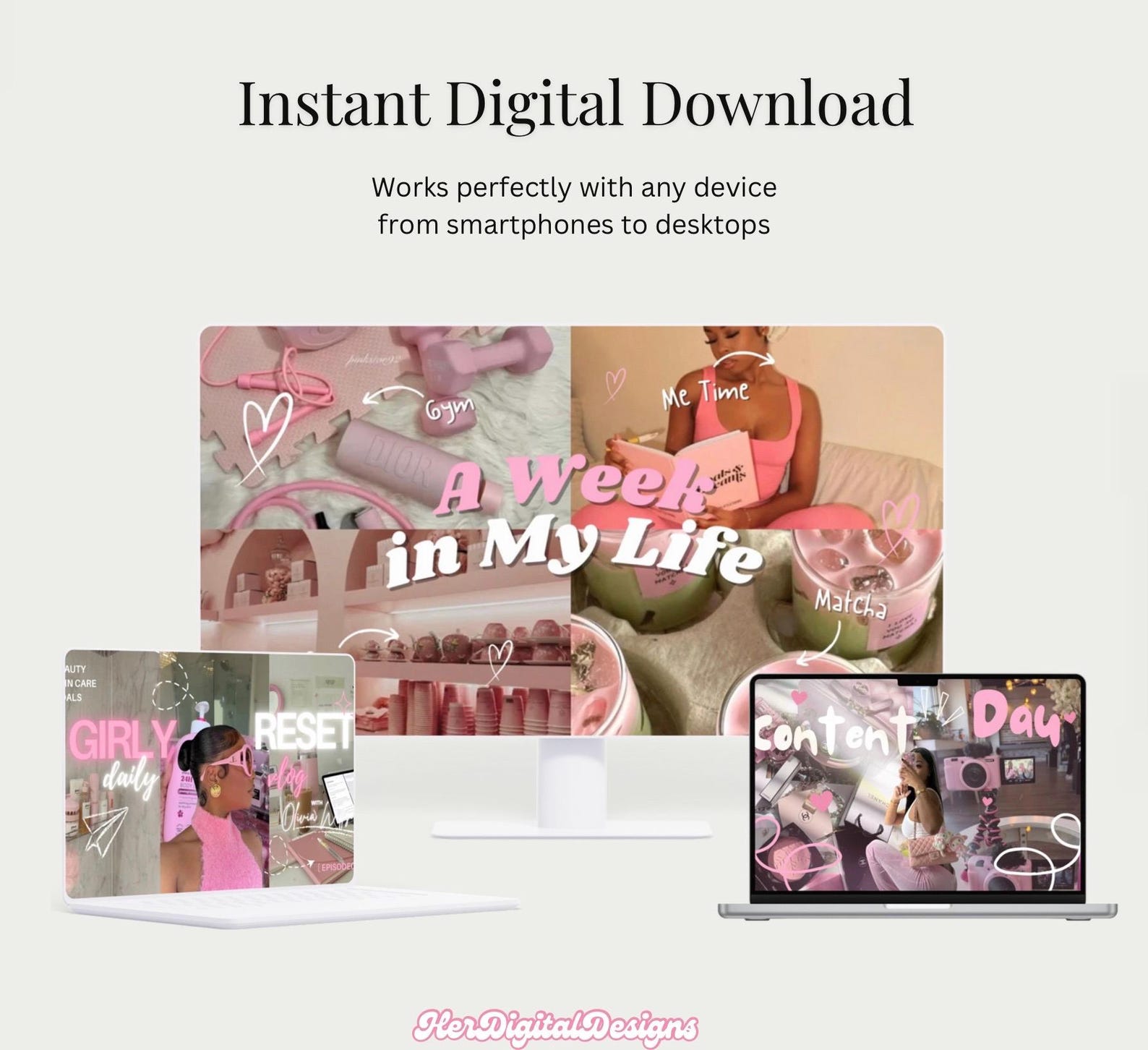 Editable Youtube Thumbnail Templates: Canva Branding Kit (digital ...