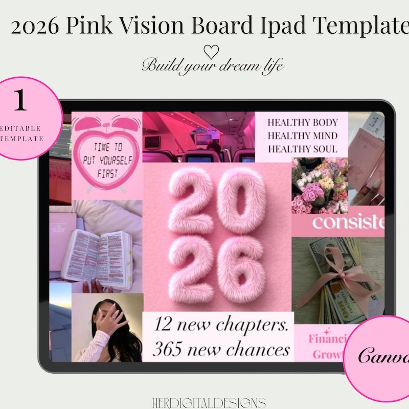 4x6 Vision Board - Etsy