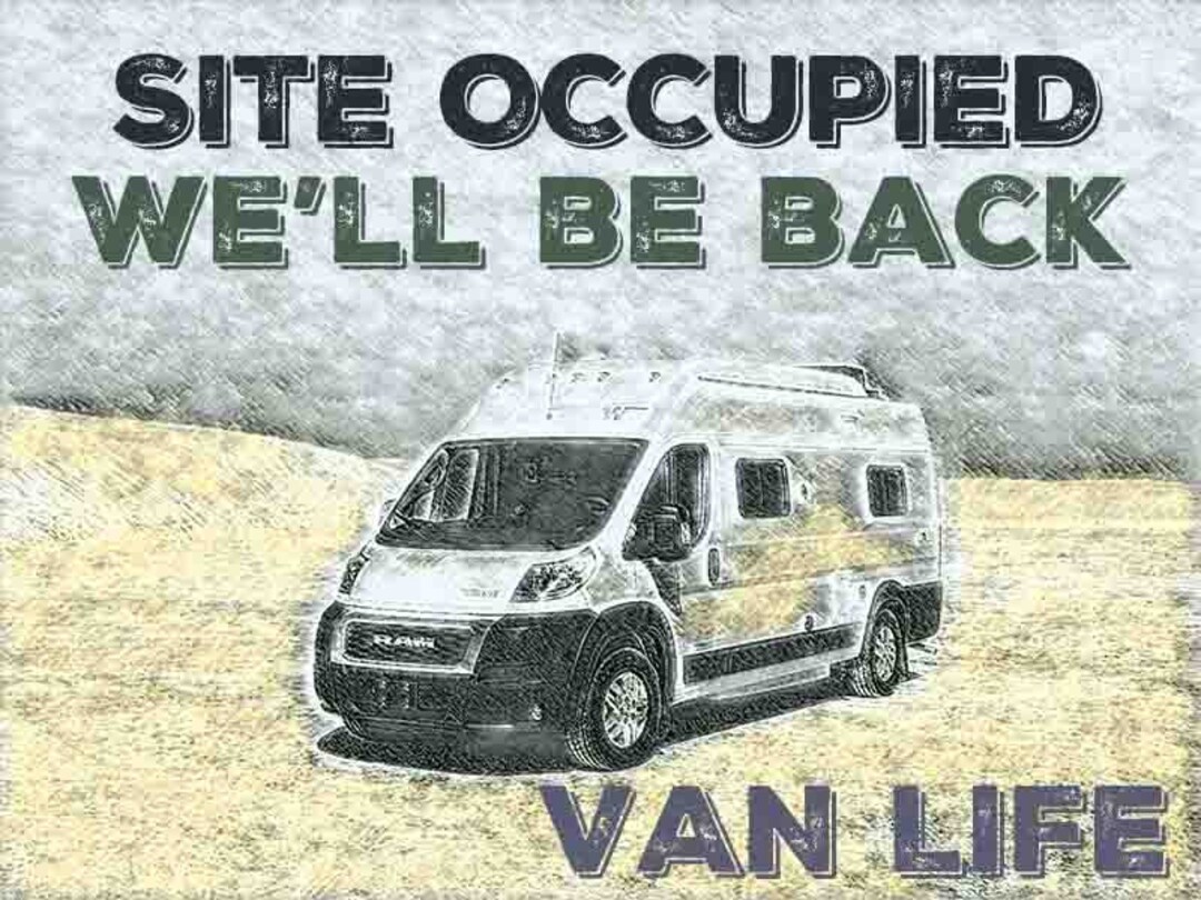 Printable RV Site Occupied Yard Sign Digital Instant Download - Etsy