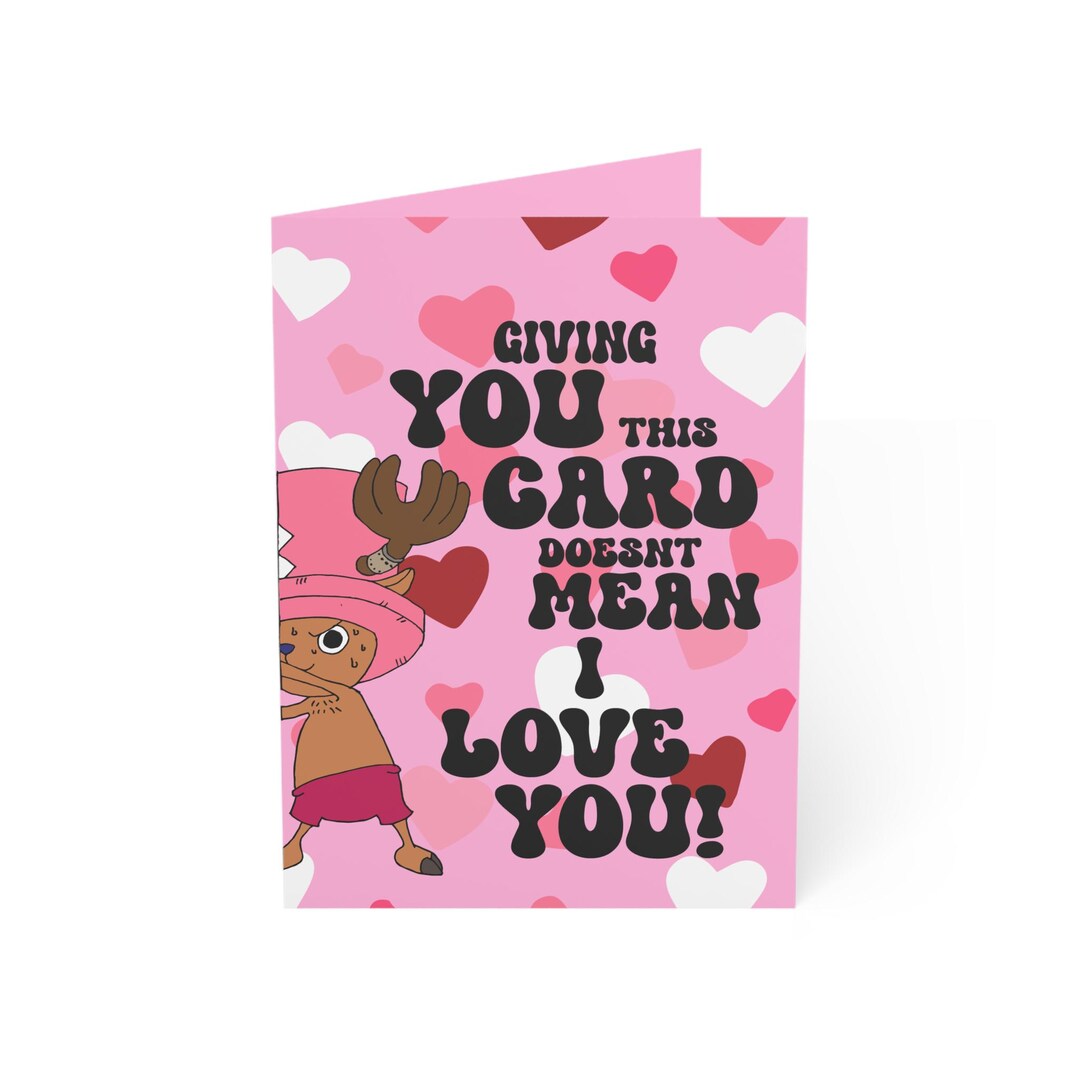 One Piece - Custom Anime Manga - Tony Tony Chopper Valentines Day ...