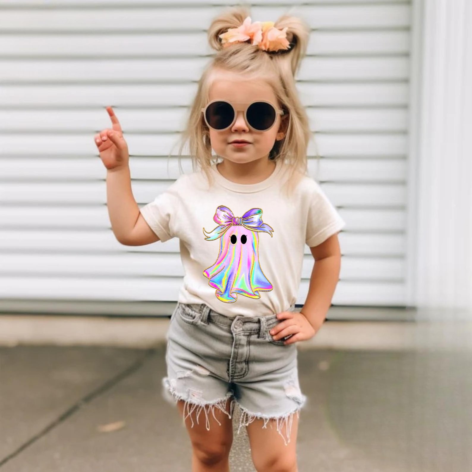 Halloween Girls Ghost Shirt, Cute Toddler Halloween Shirt Boo Girls ...