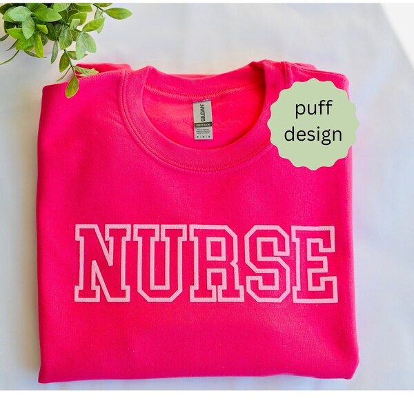 Custom Puff Vinyl Sweater - Etsy