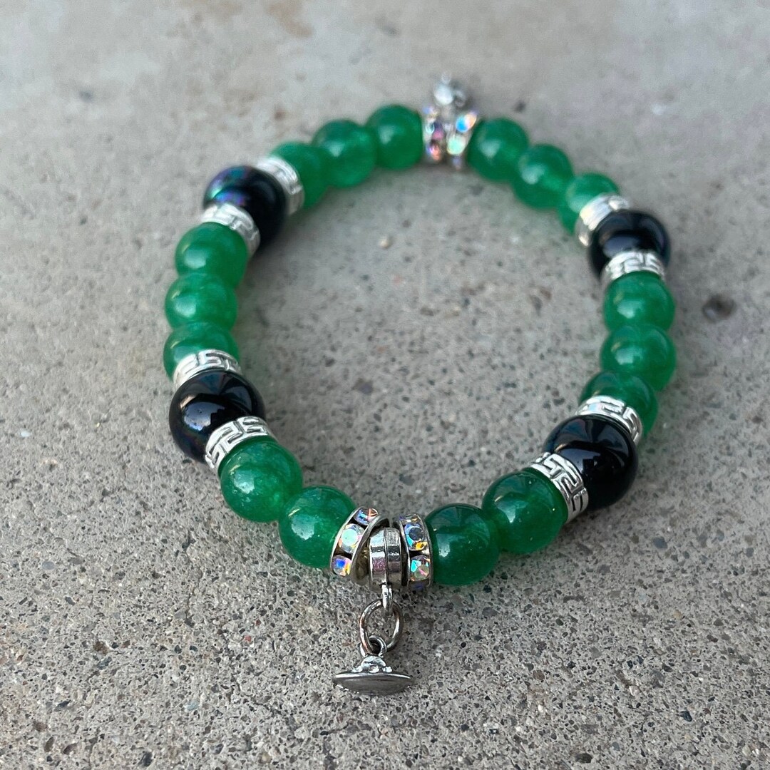 Invasion of Style: Alien-themed Bracelet - Etsy