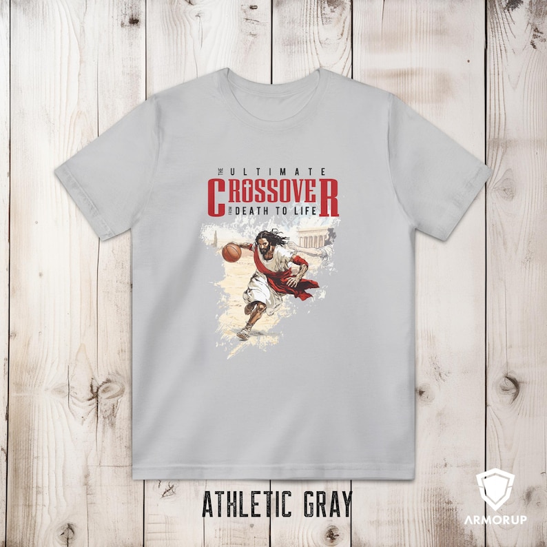 Jesus Basketball Crossover T-shirt: Funny Christian Gift - Etsy
