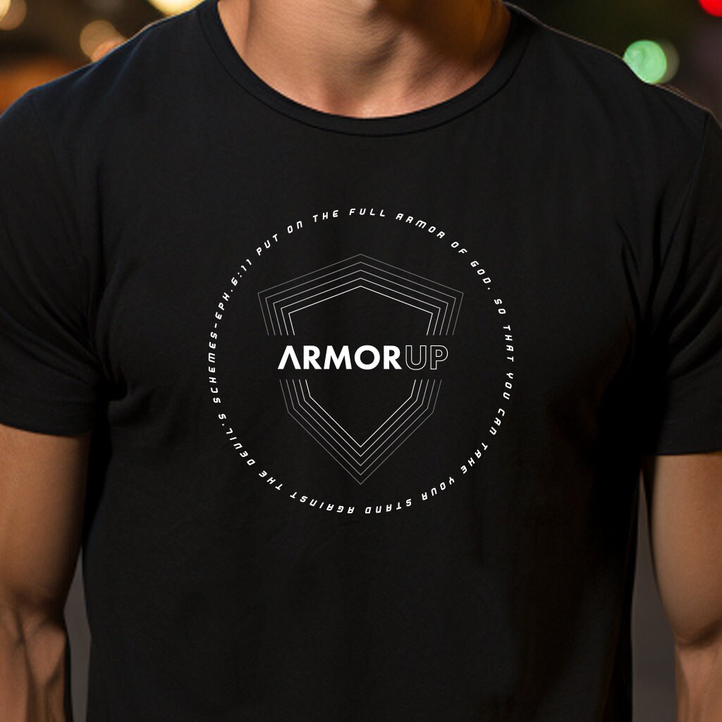 Armor up Graphics T-shirt, Armor of God Shirt - Etsy