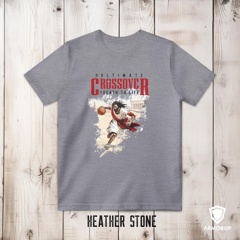 Jesus Basketball Crossover T-shirt: Funny Christian Gift - Etsy