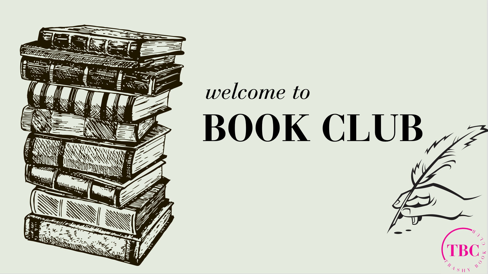 Book Club Group Powerpoint Guide Pack of 5 - Etsy