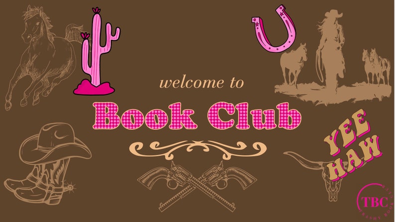 Book Club Group Powerpoint Guide Pack of 5 - Etsy