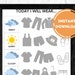 Weather Chart for Kids, Educational Weather What to Wear for Toddler ...