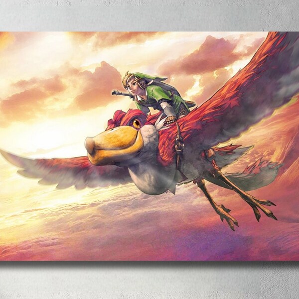 Zelda Skyward Sword Poster - Etsy