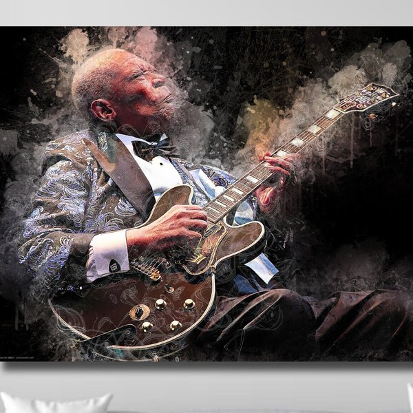 Bb King Art - Etsy