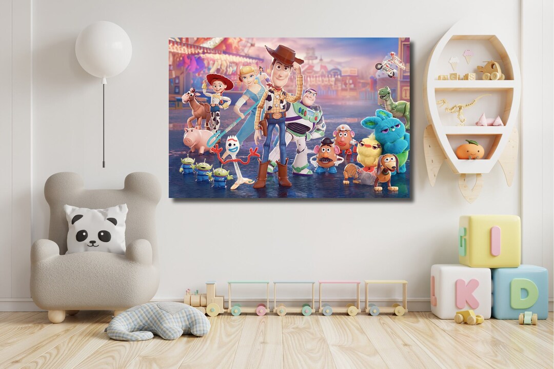 Toy Story Watercolor Printable Toy Story Print Birthday Gift - Etsy