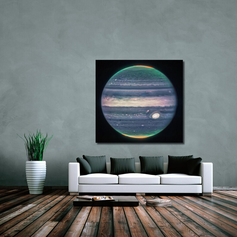 NASA Jupiter Canvas/poster Art, James Webb Space Telescope First Images ...