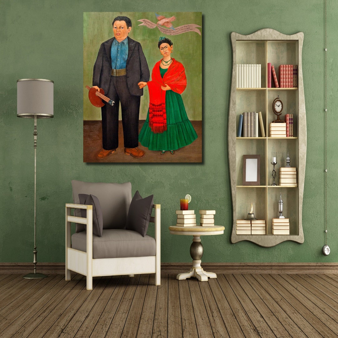 Frida Kahlo, Frieda and Diego Rivera, Frida Kahlo Canvas Print, Living ...