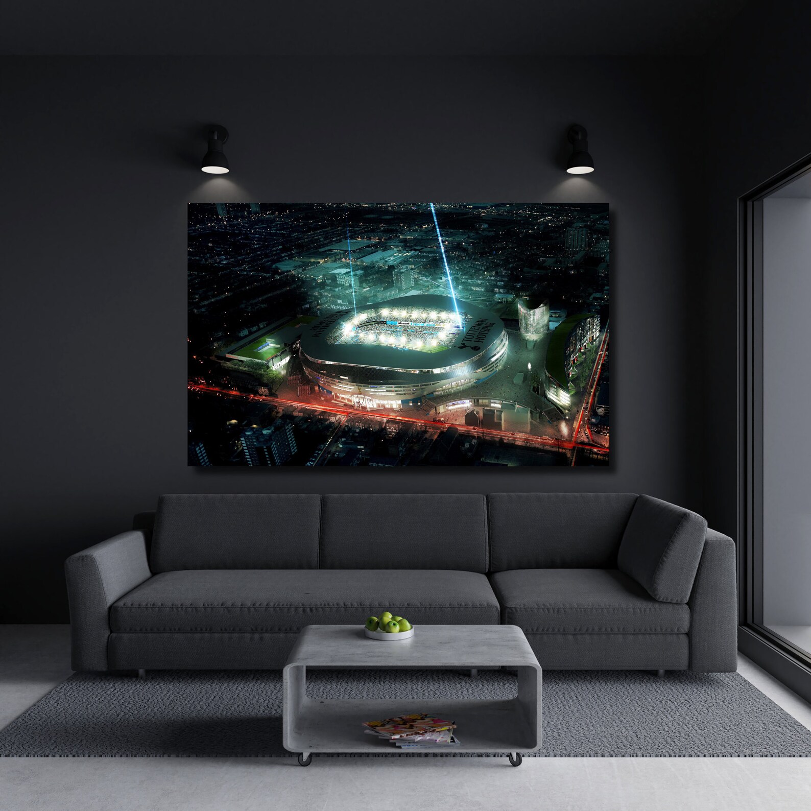Tottenham Hotspur Stadium Canvas Wall Art,tottenham Canvas Art ...
