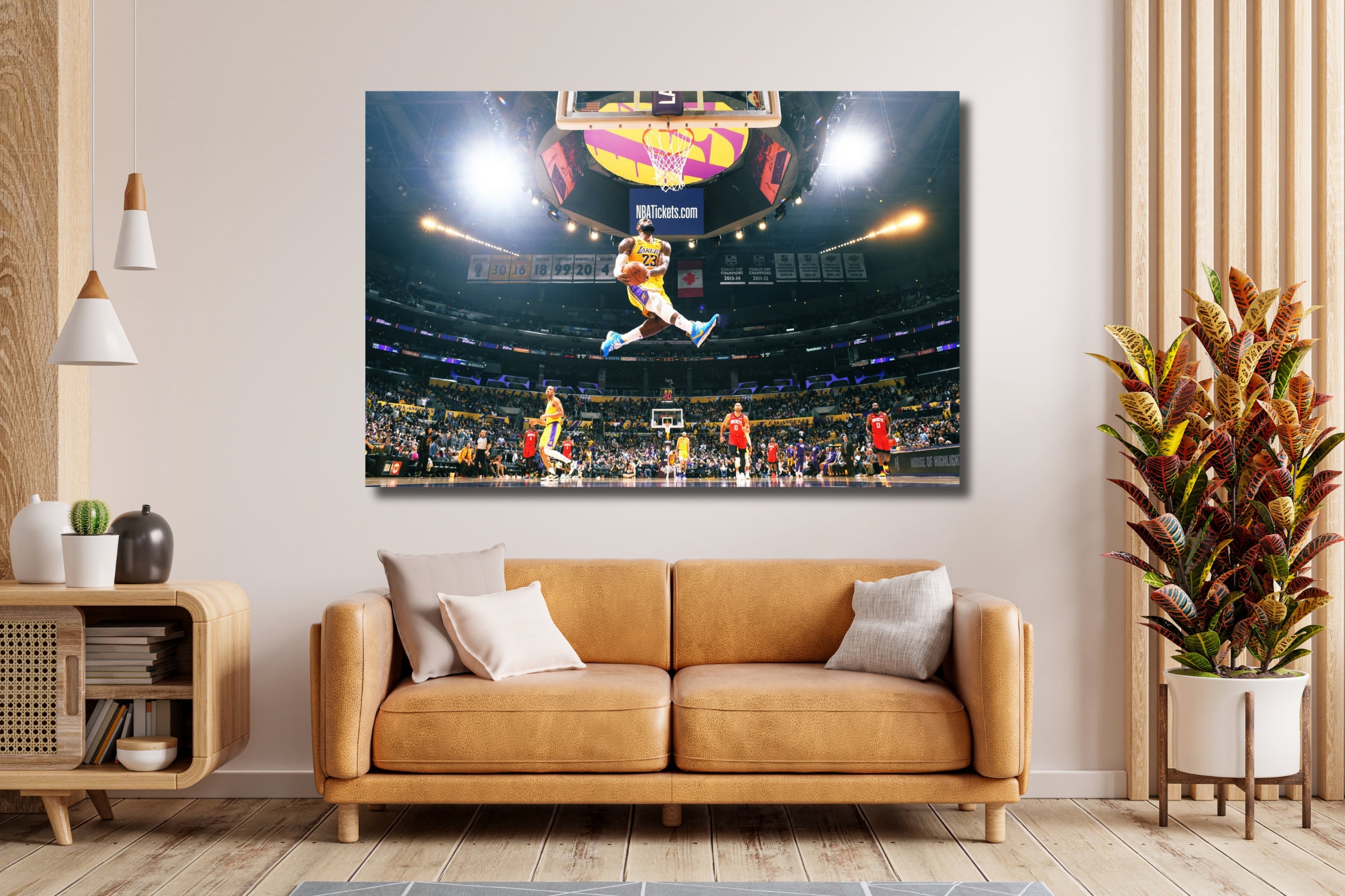 Lebron James Dunk Poster,lebron James Dunk Canvas Wall Art,lebron James ...