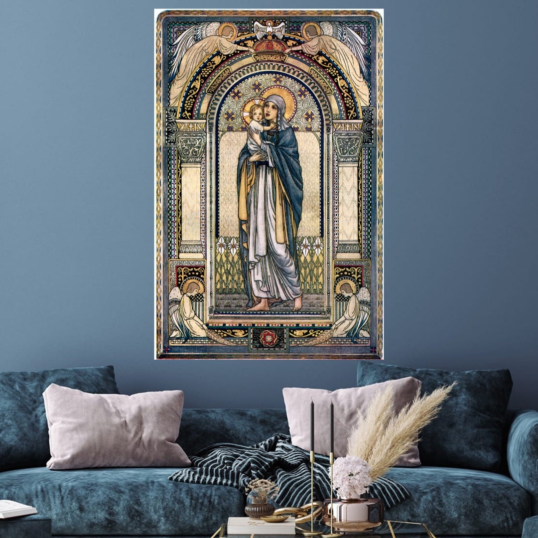Madonna and Child by Jeanne Antoinette Labrousse Christian Home Decor ...