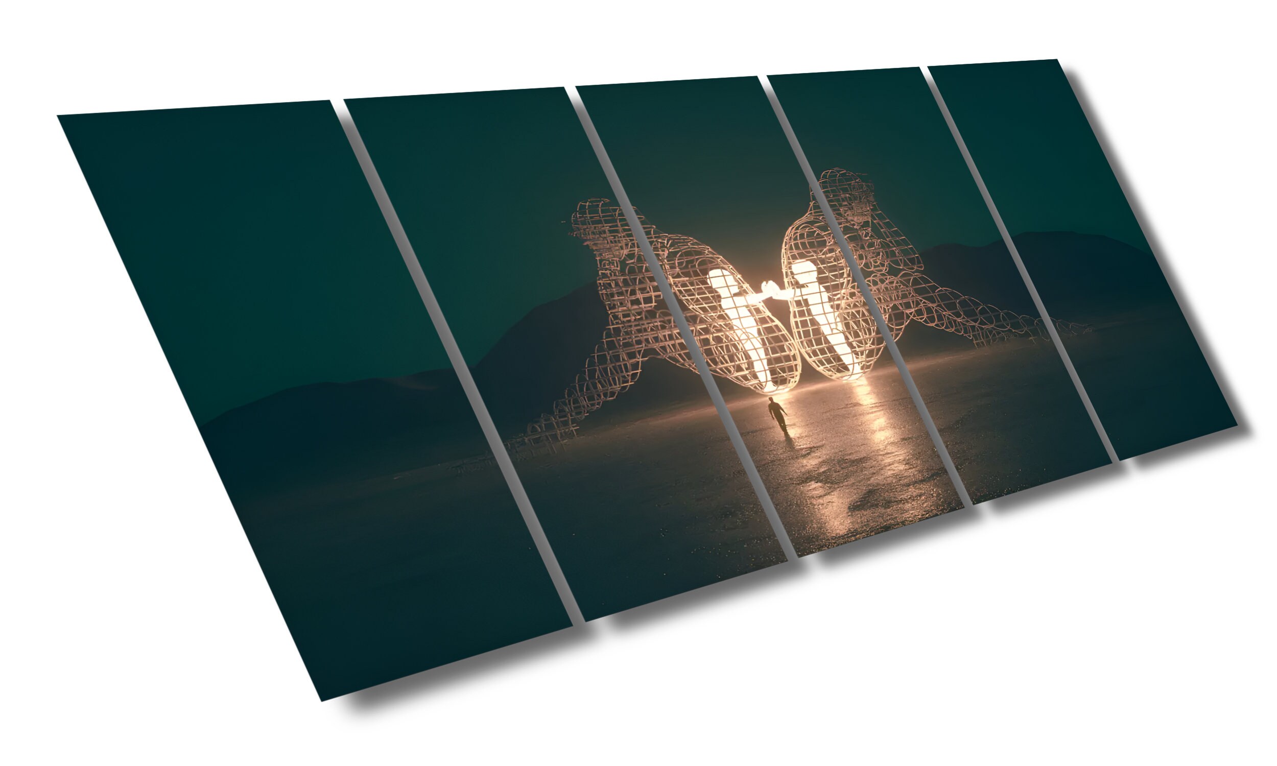 Alexander Milov Inner Child Glowing Canvas Wall Art Ready to - Etsy