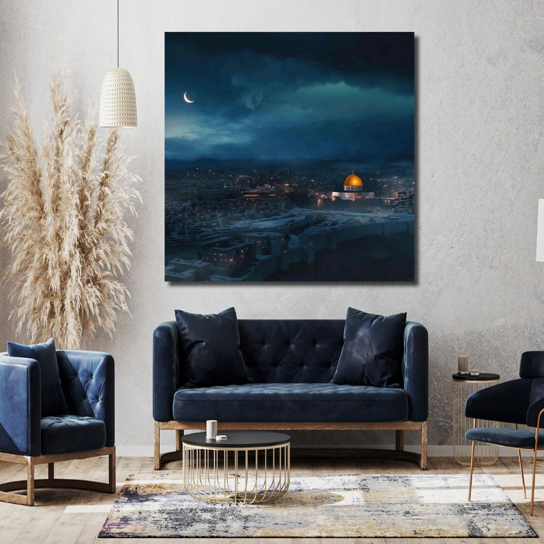 Masjid Al Aqsa Poster / Masjid Al Aqsa Decorative Painting ...