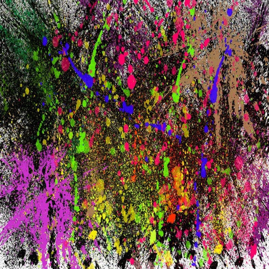 Jackson Pollock Art, Pollock Splatter Print Home Wall Decor, Home ...
