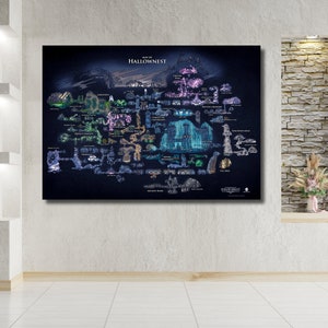 Map of Hallownest Wall Art, Explore the Depths: Navigate the Mysteries ...